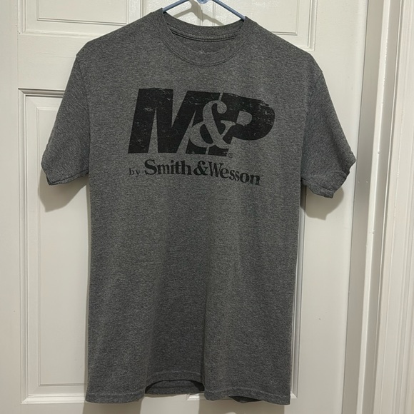smith & wesson | Shirts | Euc M P Smith Wesson Gun Pistol Promo Tshirt ...